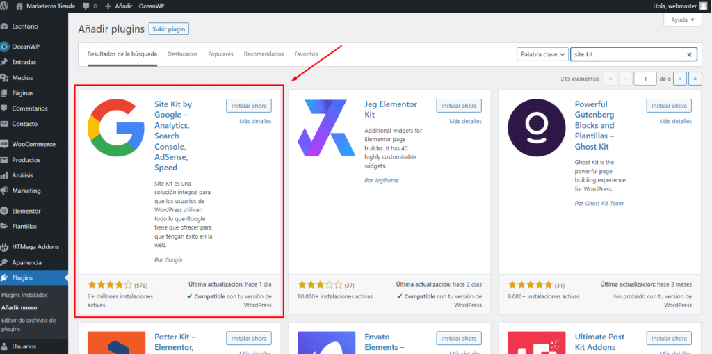 ¿Cómo conectar herramientas de Google con Site Kit? - Marketeros Expertos