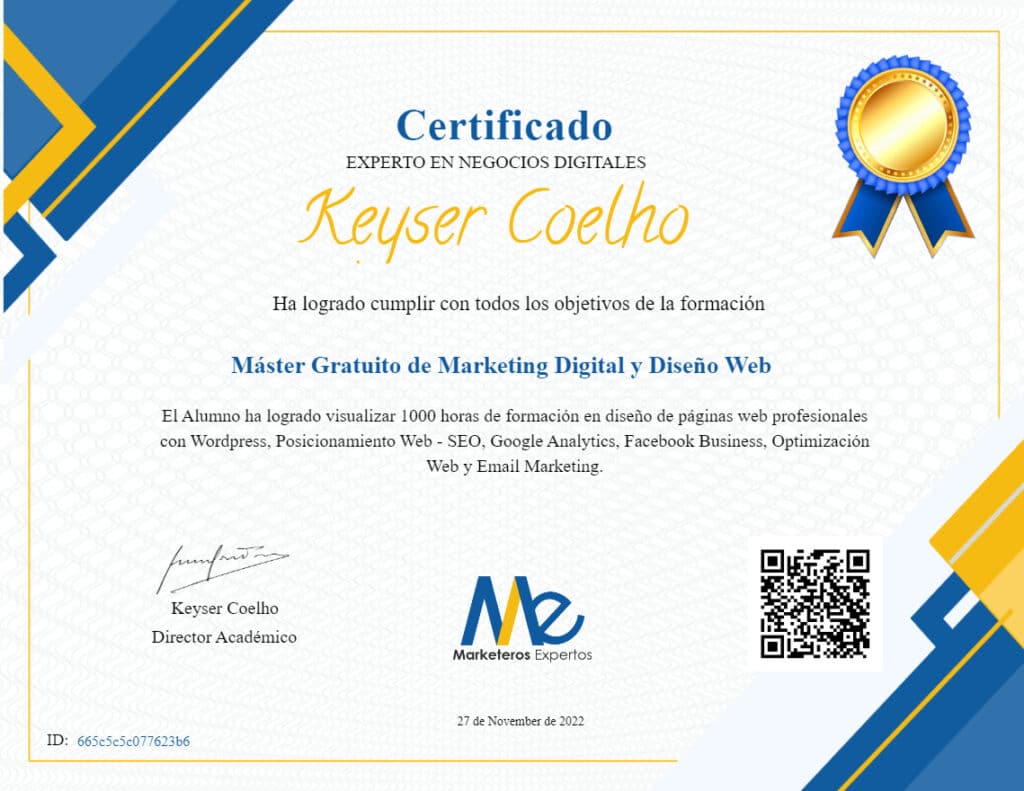 Inicio - Marketeros Expertos